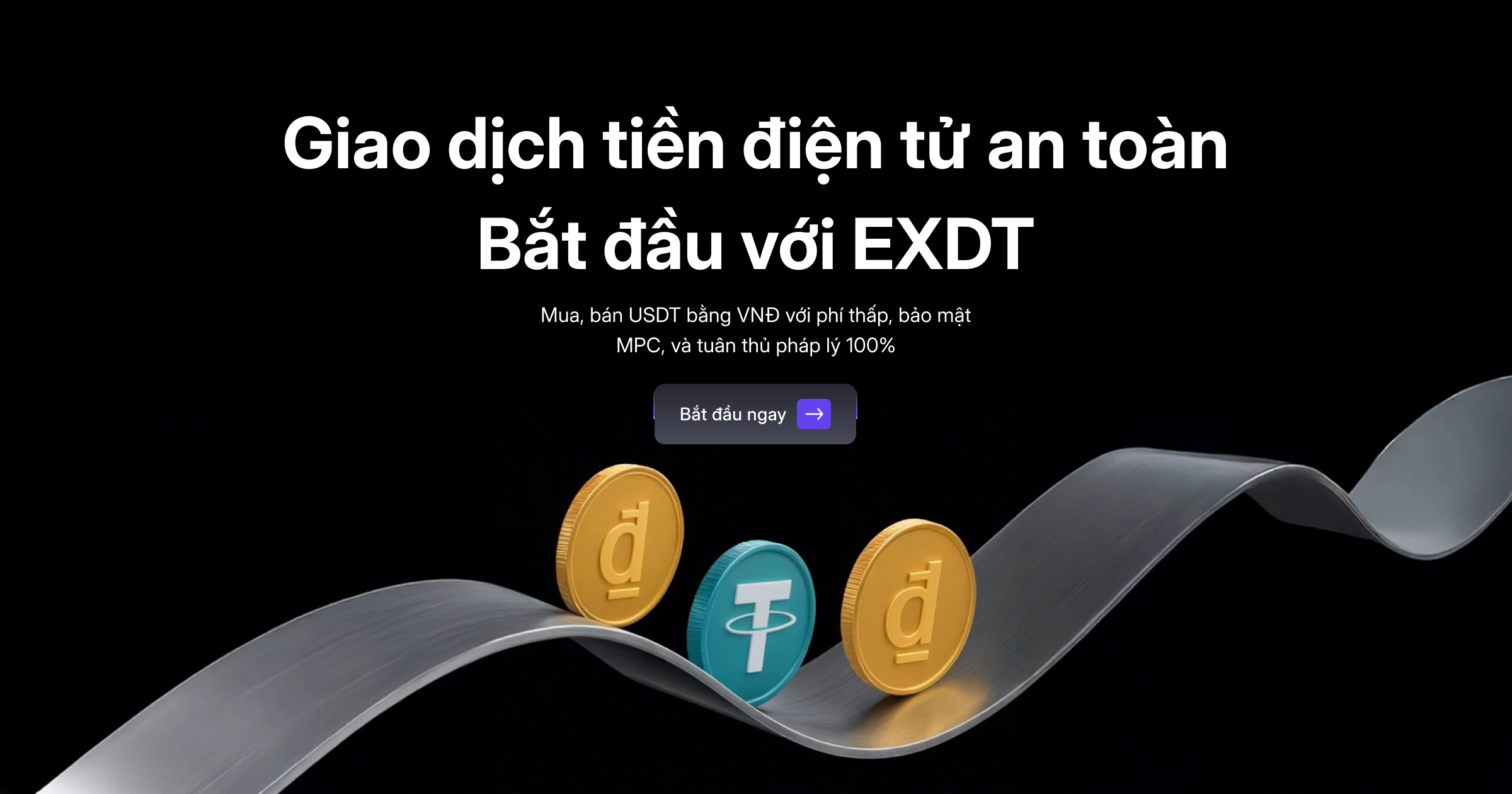 Bảo trì | EXDT - Sàn P2P USDT uy tín số 1 Việt Nam
